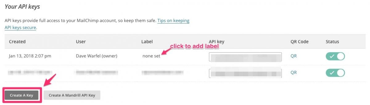 How to Find Your MailChimp API Key - Simple Instructions