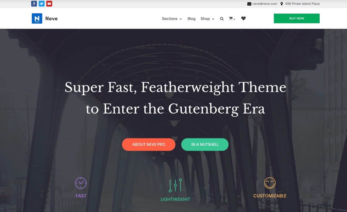 Neve WordPress Theme Review (Free Theme, Highly Customizable)